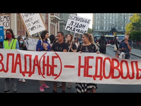 "MI SMO SAMO BROJ INDEKSA, NEĆEMO PREKO" Studenti protestovali kod ...