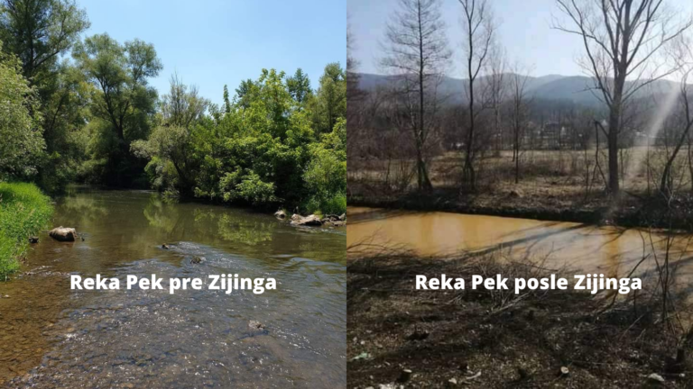 "Reka Pek više ne postoji, ugroženi građani Kučeva" | СРБИН.инфо