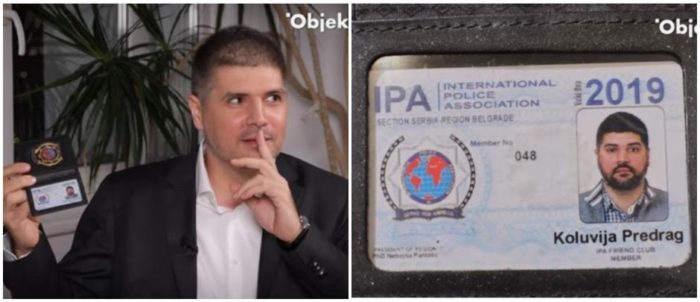 ЛАЖНИ ДОКАЗИ Вучић фалсификовао Колувијину полицијску легитимацију ...