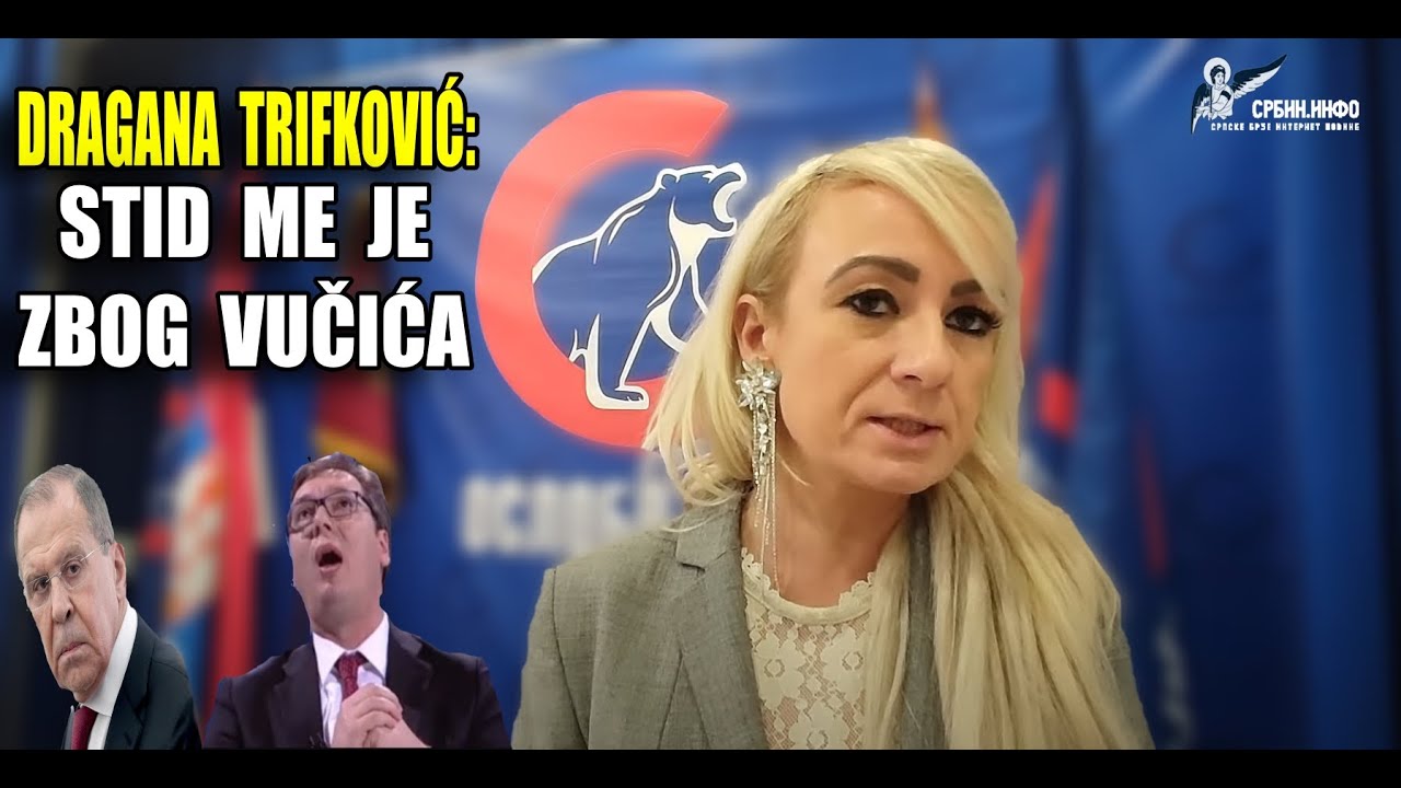 Dragana Trifković: Evo šta je pomislio Lavrov kad je čuo da će Vučić da ...