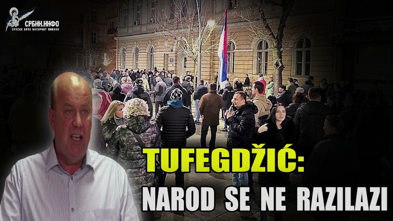 ШАПЧАНИ протестују пред зградом МУП због ухапшених грађана! | СРБИН.инфо