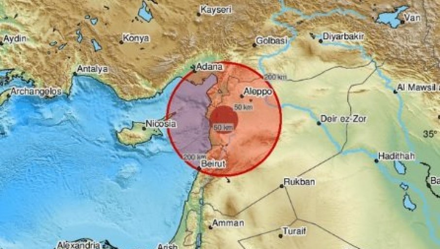 СНАЖАН ЗЕМЉОТРЕС ПОГОДИО ТУРСКУ: Потрес се осетио и у Сирији | СРБИН.инфо