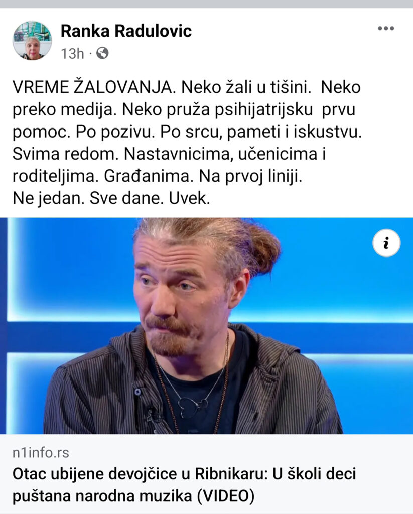 Спиритуалиста Ранка Радуловић ученике "Рибникара" "лечи" тамним ...