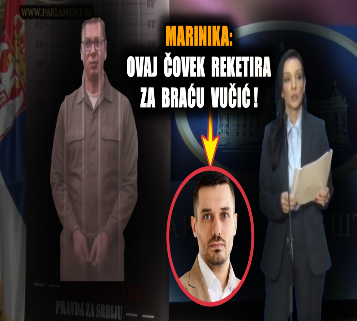 MARINIKA Relja reketira za braću Vučić | СРБИН.инфо